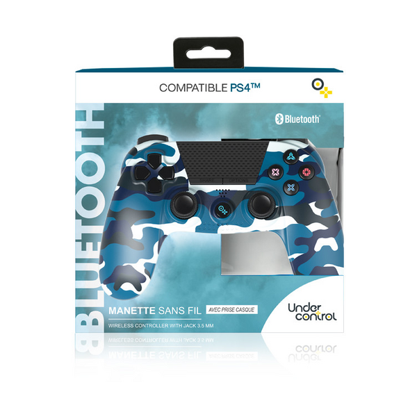Under control PS4 Bluetooth Controller Urban Blue Camo - Game Products